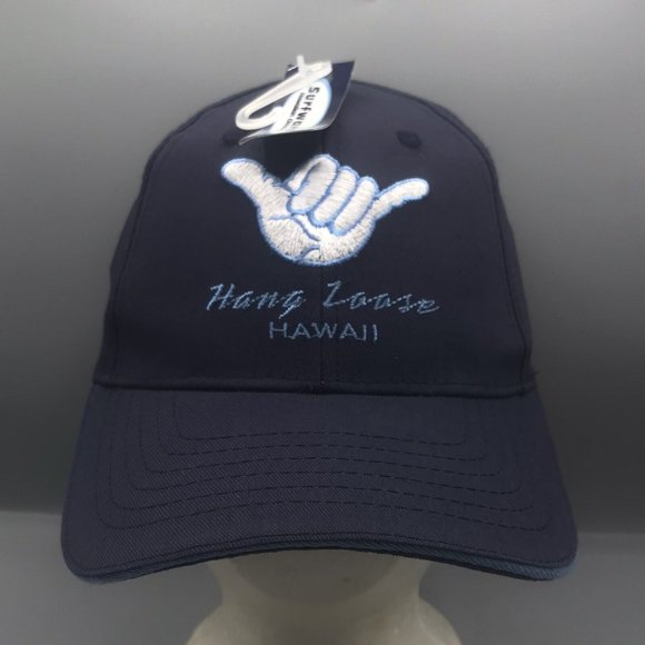 Surfware | Accessories | Hang Loose Hawaii Vacation Navy Blue Hat ...